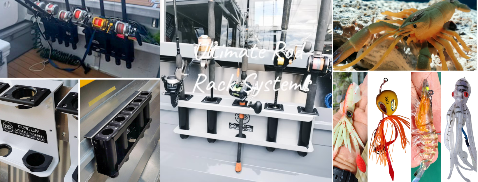 Ultimate Rod Racks NZ by GR8NZLIFE | Lures & Jigs | Rods & Reels
